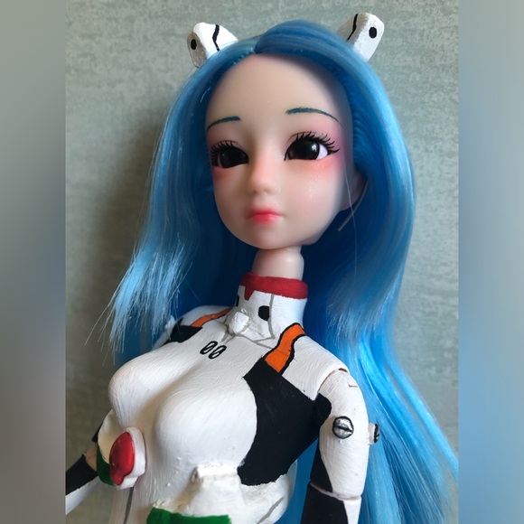 Handmade | Toys | Fully Articulated Ooak Bjd Neon Genesis Evangelion ...